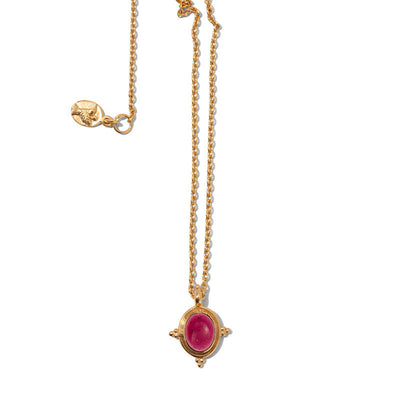 Alexa Garnet Necklace in Gold – Kerry Rocks Jewellery